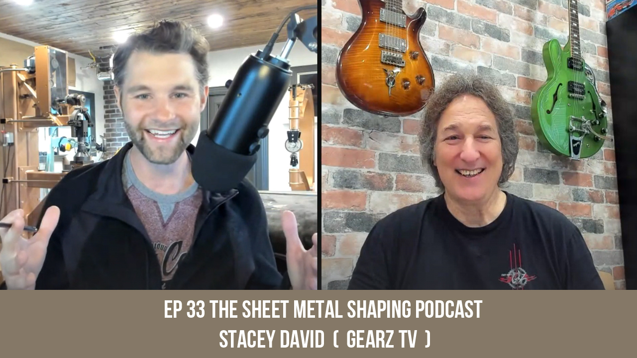 Stacey David on the Sheet Metal Shaping Podcast! | Stacey David's Gearz